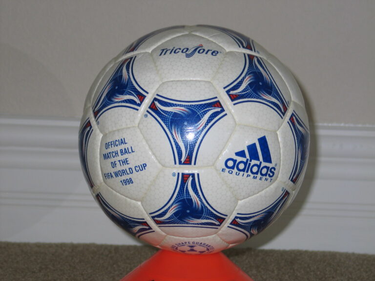Official World Cup 1998 Tricolore Soccer Ball - Soccer Ball World